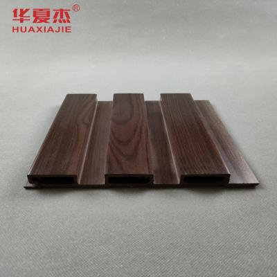 中国 ブラックウォールナッツ Wpc フルート 壁面 印刷 表面 防水 清掃 簡単 販売のため