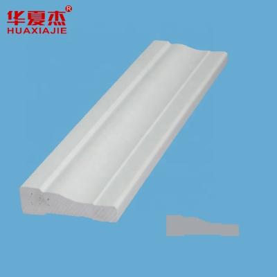 China White PVC Trim Moulding for Indoor Use - Durable and Flexible Decorative Edge Protection for sale