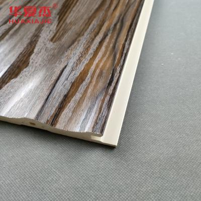 China Modern Laminated Surface WPC Wall Panel Waterproof Eco-friendly Wood-Plastic Composite Wall Cladding for sale