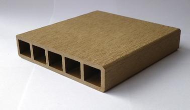 중국 목제 플라스틱 합성 외부 돌고 및 Wpc 정연한 원형 빈 갑판 판매용