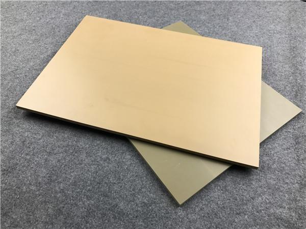 Waterproof PVC Wpc Foam Board Custom Laminated For Carbinates