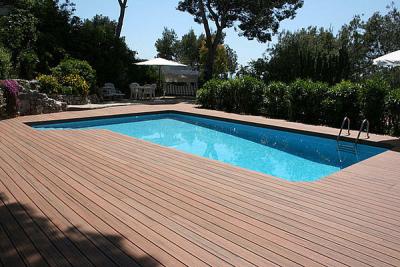China Garden Composite WPC Decking Wood Plastic Composite Antiseptic for sale