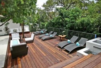 중국 옥외 WPC Decking ASA CO 밀어남, 내화성이 있는 인공적인 Decking 판매용