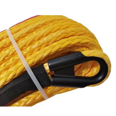 Cina 12mm 100m UHMWPE corda di verricello sintetica per applicazioni industriali e pesanti in vendita