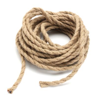 Cina Lunghezza 0-1000m 4mm-60mm 3/4 fili Giute Corda torciata Sisal corda con materiale riciclabile in vendita