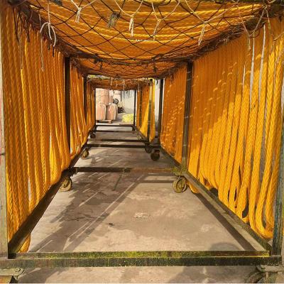 Cina 12 String 6-80mm Orange UHMWPE Cord Braid La soluzione ideale per applicazioni pesanti in vendita