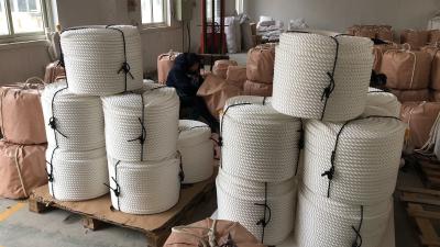 中国 仕様 3 糸 折りたたみ 白いポリエステル 固定ロープ 200m 長さ 調整可能 販売のため