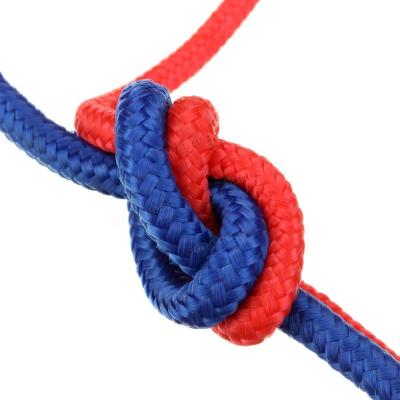 Cina Corda di sicurezza 8 mm Poliestere composito Corda a doppia intrecciatura con resistenza alla rottura di 20KN in vendita