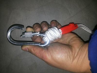 Cina Corda di sicurezza 8 mm Poliestere composito Corda a doppia intrecciatura con resistenza alla rottura di 20KN in vendita