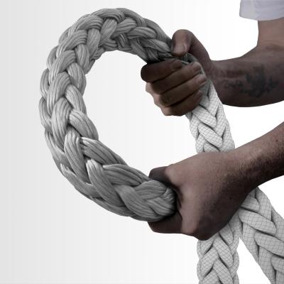 Cina Corda di nylon poliammide a treccia morbida da 40 mm 8/12 fili ad alta resistenza con standard ISO in vendita