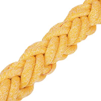 Cina YILIYUAN 8 fili 22mm 25mm intrecciato Nylon poliestere Marina corda di ormeggio con opzioni in vendita