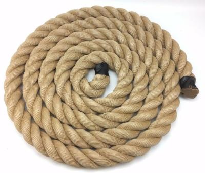 China 2mm-50mm 100% de Jute Reciclável Cordão Torcido Sisal para Natrual e Reciclável YLY à venda