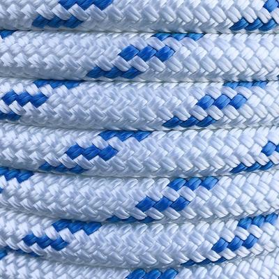 Cina 20KN resistenza alla rottura corda di nylon a doppia intrecciatura per yacht in vendita