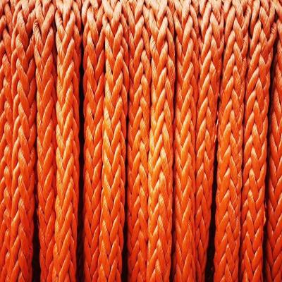 Cina 8/10 Filamenti di corda da vela UHMWPE/poliestere ad alta resistenza alle lacrime per attività all'aperto in vendita