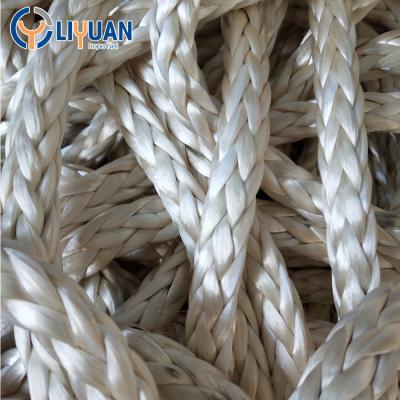 Cina 12 fili resistenti all'usura PP/PE/UHMWPE corda pesante e durevole in vendita