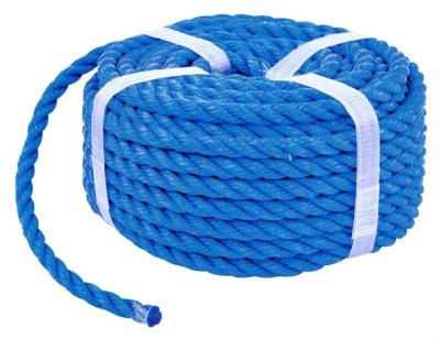 Cina Top Fashion 80mm 3 Strand Mooring Rope realizzato in polipropilene per applicazioni marine in vendita