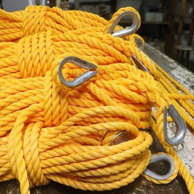 Cina Corda di polipropilene a multifilamenti resistente ai raggi UV resistente per il fasciamento di diametro personalizzato in vendita