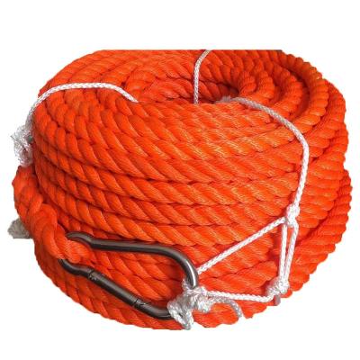 Cina Corde di HDPE torte di grado industriale per ambienti difficili e aspri nelle industrie in vendita