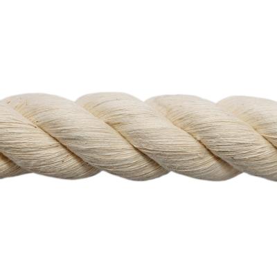 China YILIYUAN Shandong Exit 25mm 3 Ply Soft Macramé algodão corda torcida para a estrutura à venda