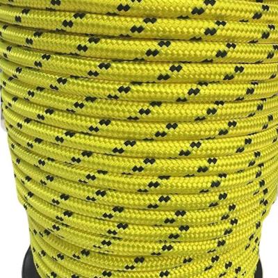 China Cordel de iate de poliéster trançado de 12 mm para aplicações náuticas à venda