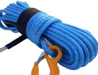 China Electric Power Source Braided Cable Pulling Synthetic Winch Rope with OEM Support for sale