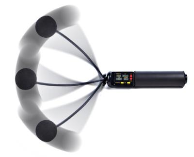 Cina YLY Nero Colore Costruzione del corpo Allenamento aerobico Smart Digital Jump Rope PVC regolabile in vendita