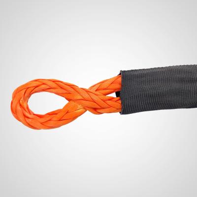 中国 耐久性と長続き性のために12トンの折りたたみ UHMWPEロープの軟い鎖 販売のため
