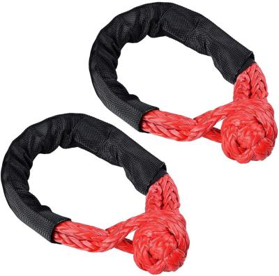中国 耐久性と長続き性のために12トンの折りたたみ UHMWPEロープの軟い鎖 販売のため