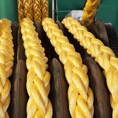 Cina Altre applicazioni 45mm 8 Strand PP Polymer UHMWPE Marine Mooring Rope Certificato CCS in vendita