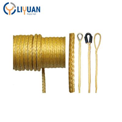 Cina Yiliyuan doppio intrecciato Uhmwpe supporto corda lunghezza personalizzata per Marine e Slings in vendita