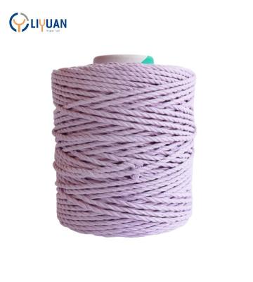 Cina Utilizzo multiuso 20mm Macrame Cotton Cord Cord con certificato CCS.ABS.LRS.BV.GL.DNV.NK in vendita