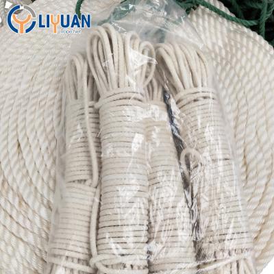 Cina Utilizzo multiuso 20mm Macrame Cotton Cord Cord con certificato CCS.ABS.LRS.BV.GL.DNV.NK in vendita
