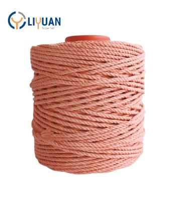 Cina 100m/roll 4mm cordone di cotone macramé con opzioni di diametro di 3mm/5mm/6mm da YILIYUAN in vendita