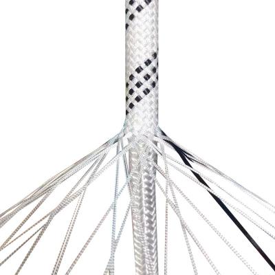 Cina Corda di nylon a doppia trama da 14 mm a 16 mm per applicazioni marine Struttura 3/4/8/12 fili in vendita