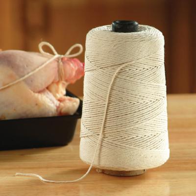Cina Corda naturale morbida 3mm 3 fili 100% cotone con lunghezza personalizzata in vendita