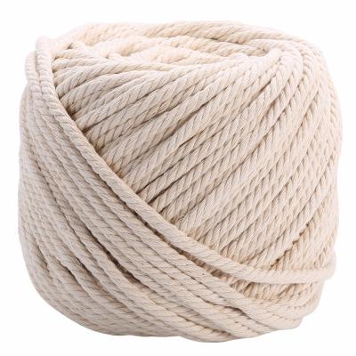 Cina Corde di filatura per macramella artigianale di fibra naturale di cotone dai produttori in vendita