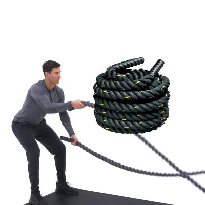 Cina Poliester Polipropilene Corde da battaglia 12m Gym commerciale allenamento di potenza per attività sportive in vendita