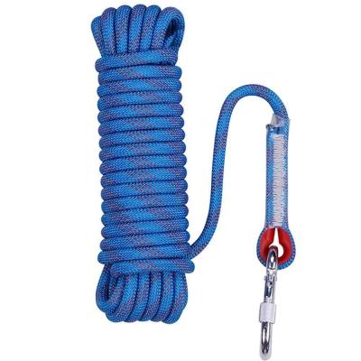 Cina Corde di nylon da arrampicata dinamica a doppia trama da 12 mm per applicazioni con gancio USA in vendita