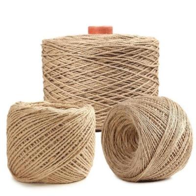 China 3 fios de papel natural torcido manobra de juto corda de macrame cordão para produtos à venda