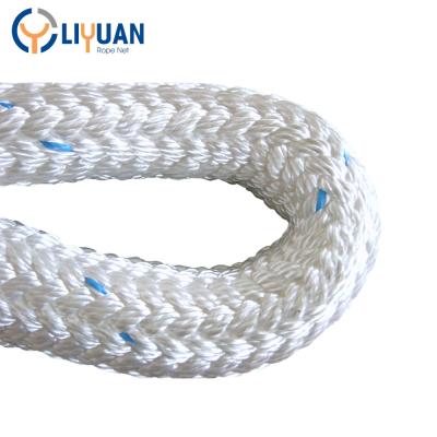 Cina Poliestere doppia treccia corda marina da 4 mm a 120 mm resistenza e durata superiori in vendita