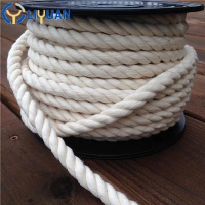 China 3 Filamento reciclado Cordão natural de torção Cordão de algodão versátil para uso multiuso à venda