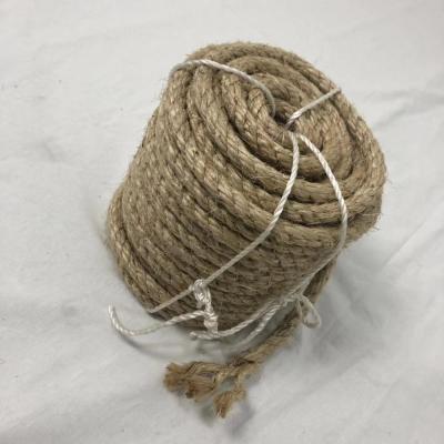 China Dia.6mm-60mm Twisted Jute Rope The Ultimate Solution for Packing Mooring and More for sale