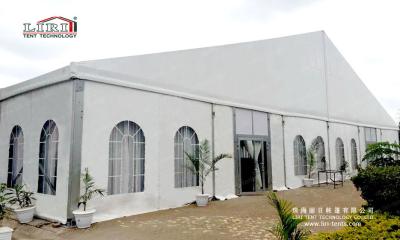 China White Roof 1500 Seater Church Event ABS Walling Glass Plane Tent For Sale Nigeria for sale