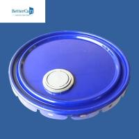 China UltimaCan 20L Stackable Steel Bucket - 300mm x 365mm Empty Paint Container With Secure Lid for sale