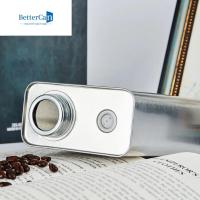 China Personalized Coffee Bean Tin 6Oz-26Oz 350g Rectangular Metal Container with Ventilation System for Freshness for sale