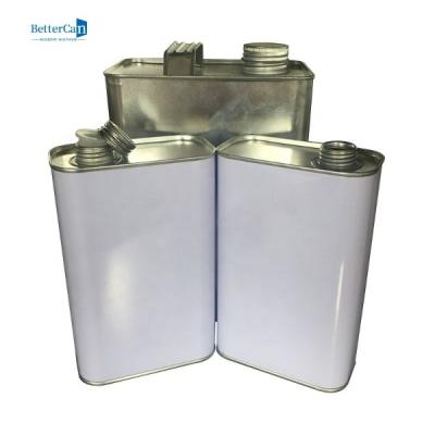 Cina L'olio su ordinazione vuoto del freno può olio di motore da 1 litro può spessore di 0.23mm in vendita