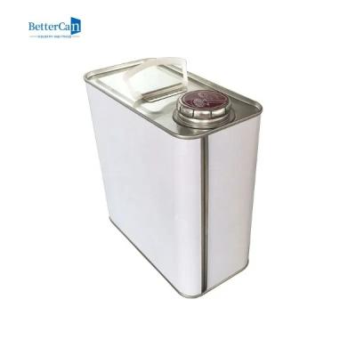 Cina Quadrato Marine Engine Oil Tin una pittura Tin Cans da 2 litri con la copertura della vite in vendita