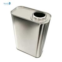 China 500ml Engine Oil Tin Container with Funnel Screw Cap - 84mm Diameter 105mm Height Metal Packaging for sale