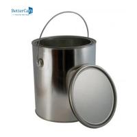 China 5-Liter Rectangular Empty Paint Cans - Recyclable Quart Size Tin Containers for Automotive & Industrial Coatings for sale