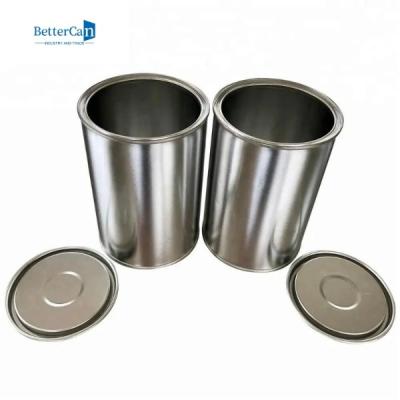 Cina Piccolo giro vuoto di Tin Cans 500ml della pittura resistente alla corrosione con il coperchio a pressione in vendita